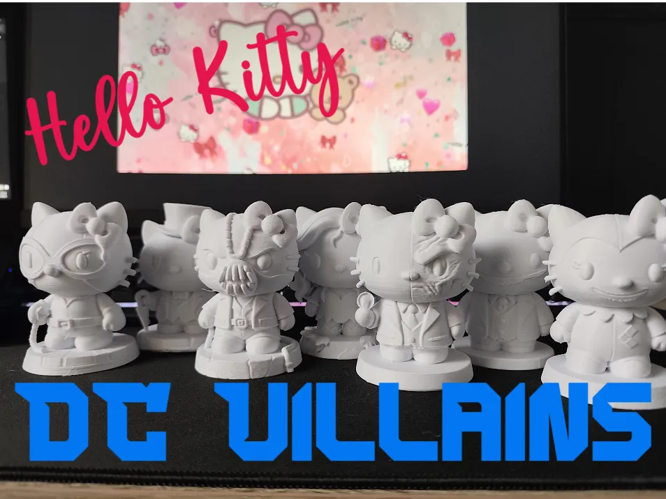 Hello Kitty - DC Bösewichte von 3DPrintsForYou MakerWorld: Kostenlose ...