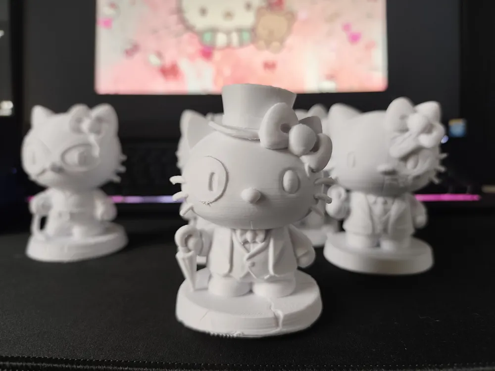 Hello Kitty - DC Villains by 3DPrintsForYou MakerWorld: Download Free ...