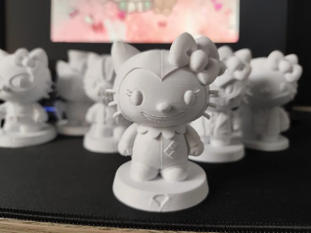 Hello Kitty - DC Villains - Free 3D Print Model - MakerWorld