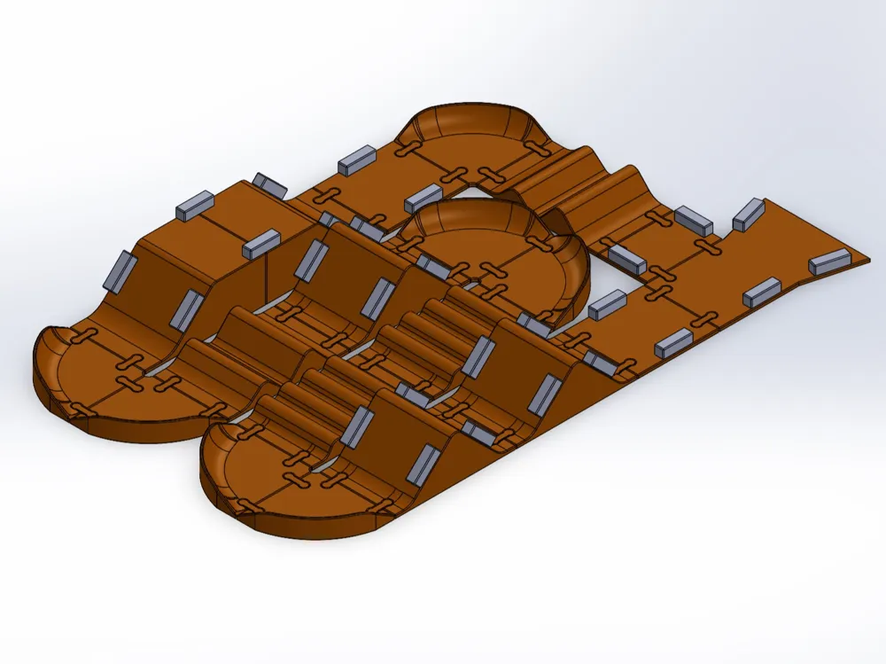 Scale Motocross Track - Free 3D Print Model - MakerWorld