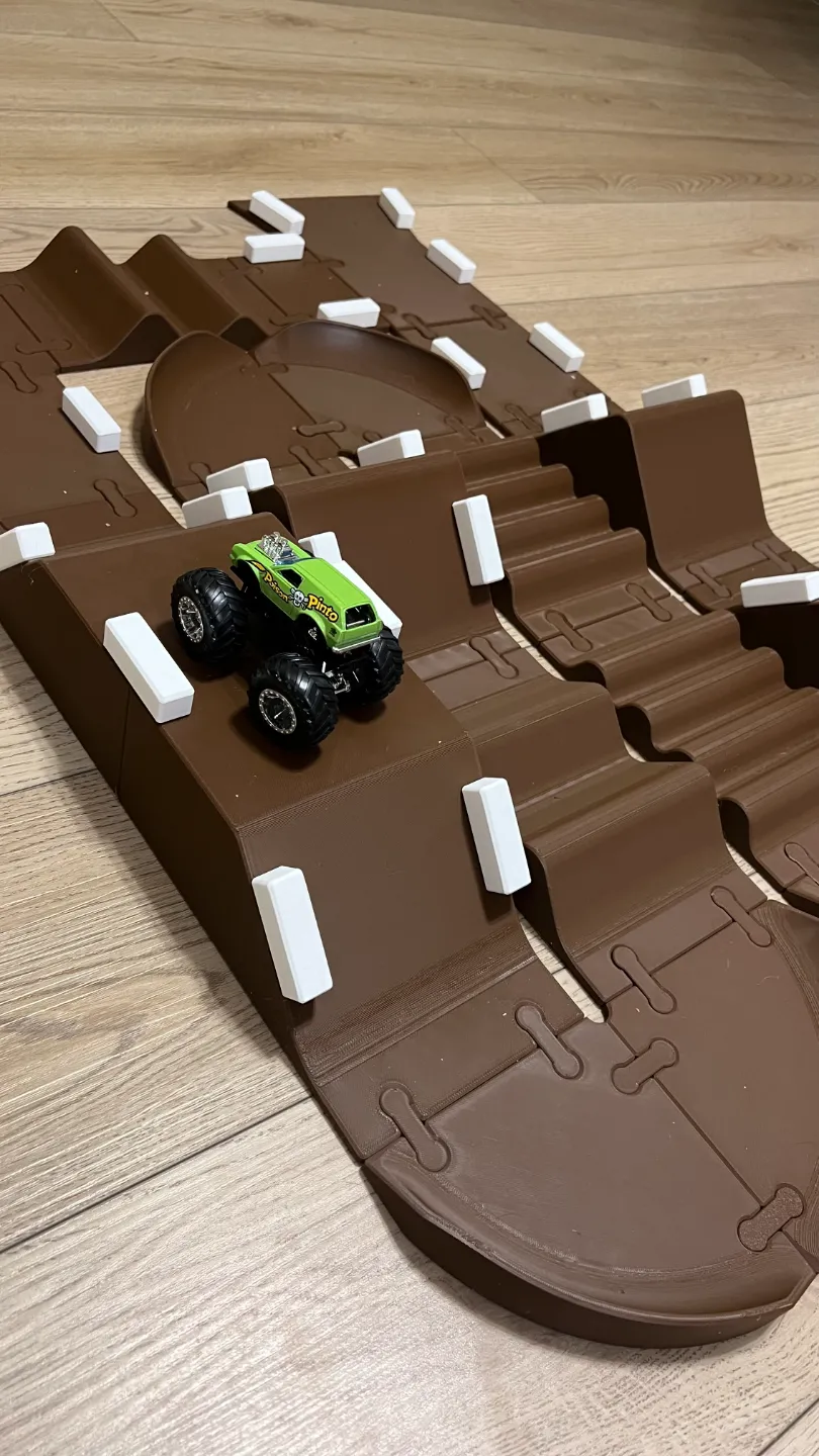 Scale Motocross Track - Free 3D Print Model - MakerWorld