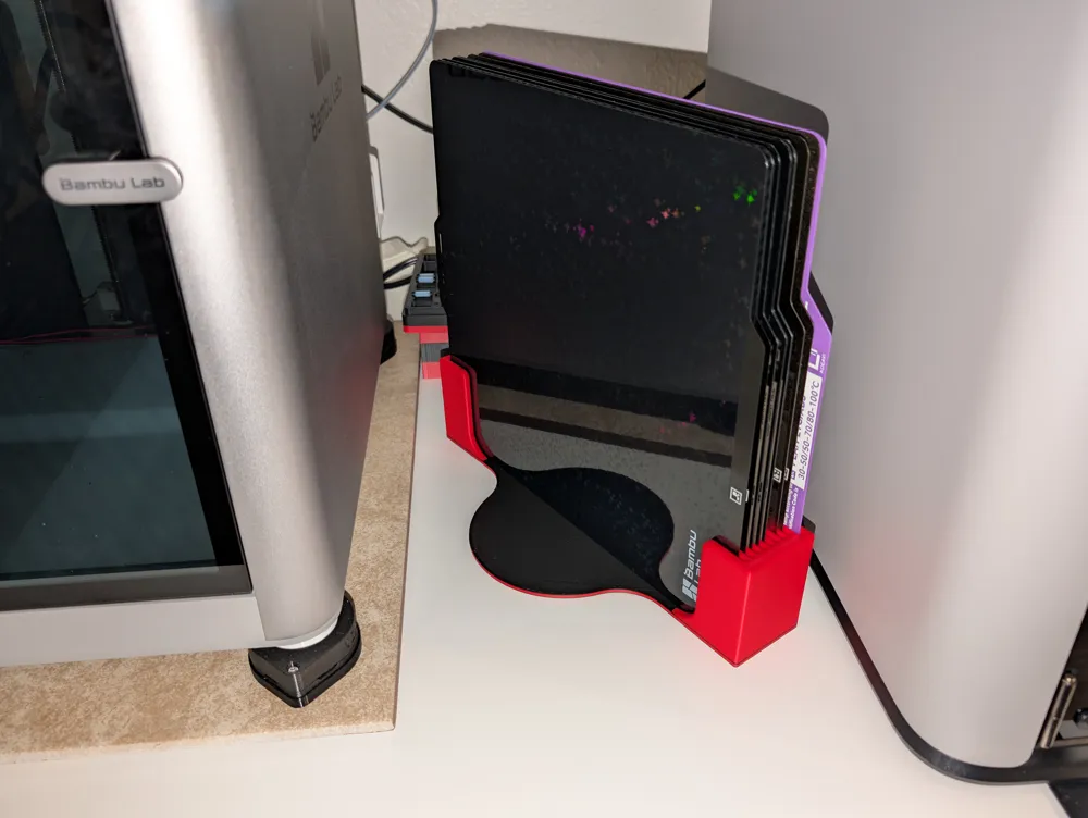 Support de 9 plaques d'impression P1S P2S X1C - Modèle d'Impression 3D ...