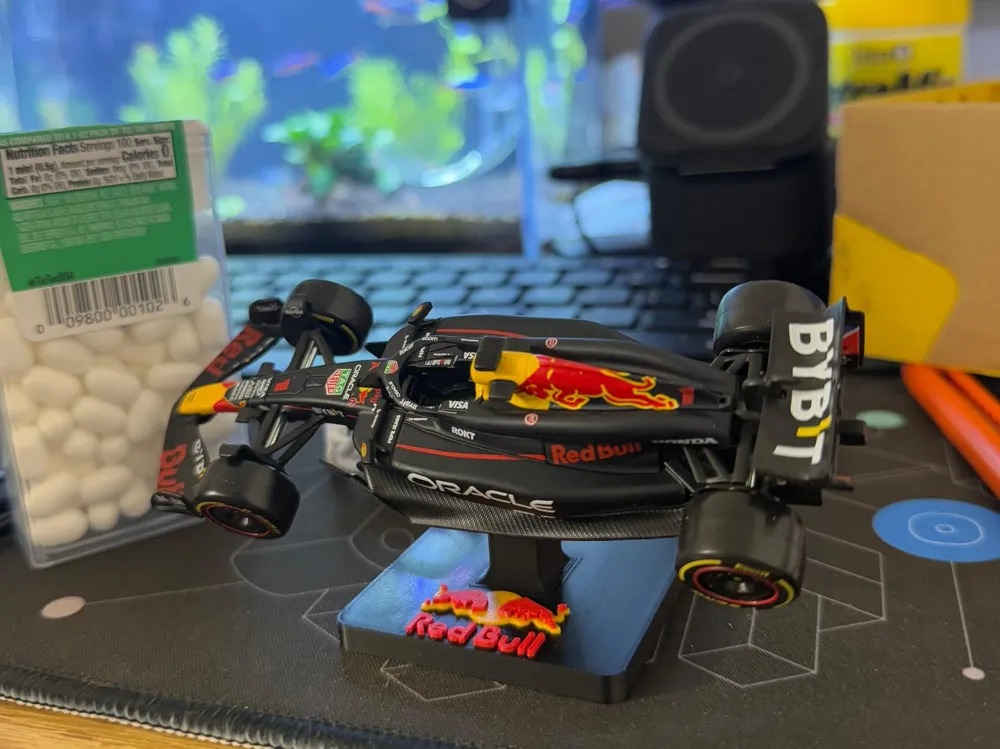 Red Bull F1 Stand (bburago 1/43 die-cast) by PoyMakerWorld: Download ...