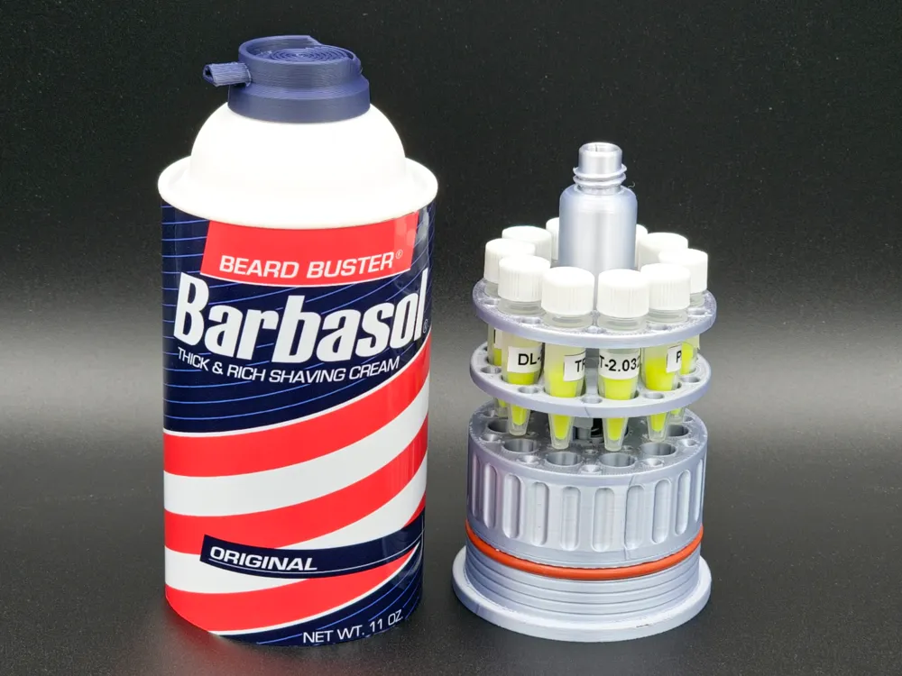 Jurassic Park Barbasol Cryo Can by Monster_Zero MakerWorld: Download ...