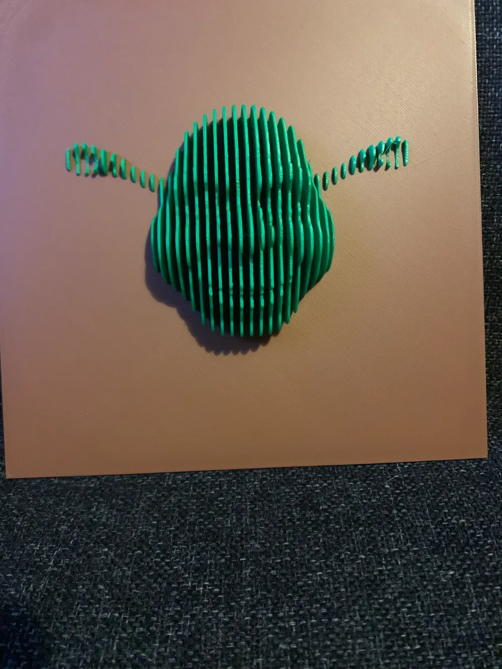 Shrek layered sculpture by Morganja - MakerWorld