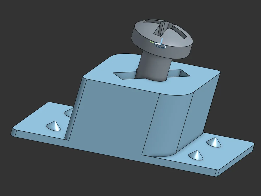 Universal Acoustic Panel Fastener M6 - Melt-in by Brekkis MakerWorld ...