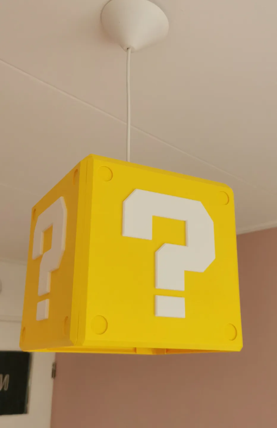 Super Mario Coin Block Lampshade and Model by rijstraket MakerWorld ...