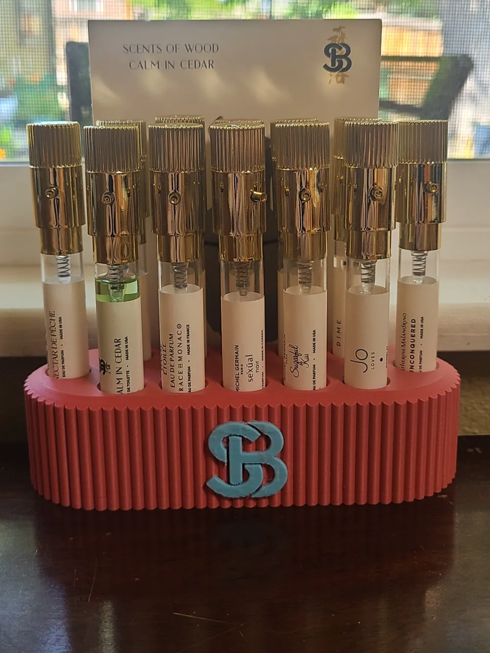 Scentbird Perfume Holder - With Optional SB Logo - Free 3D Print Model ...