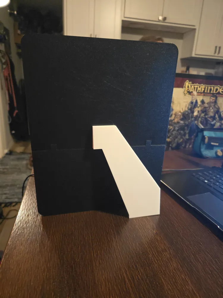 Letter Paper Size Frame / Display - Free 3D Print Model - MakerWorld