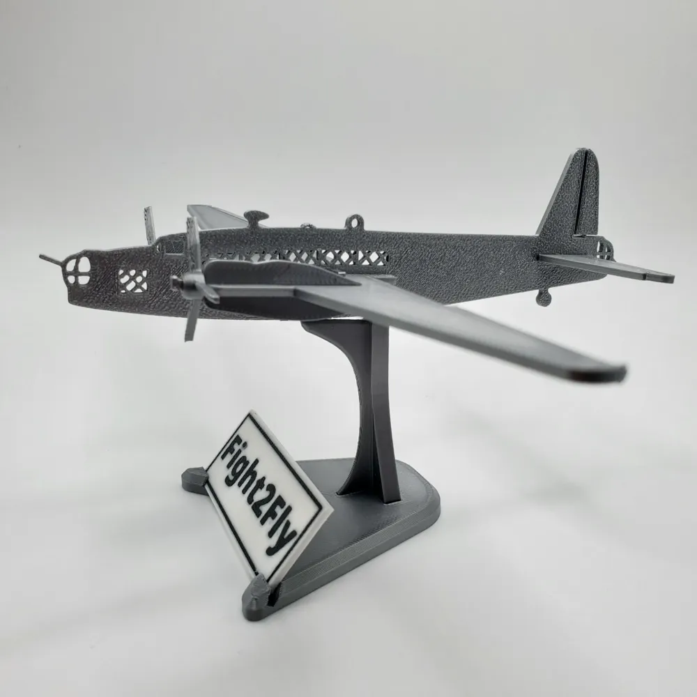 Vickers Wellington RAF WWII Bomber Model Plane Kit by Fight2Fly ...