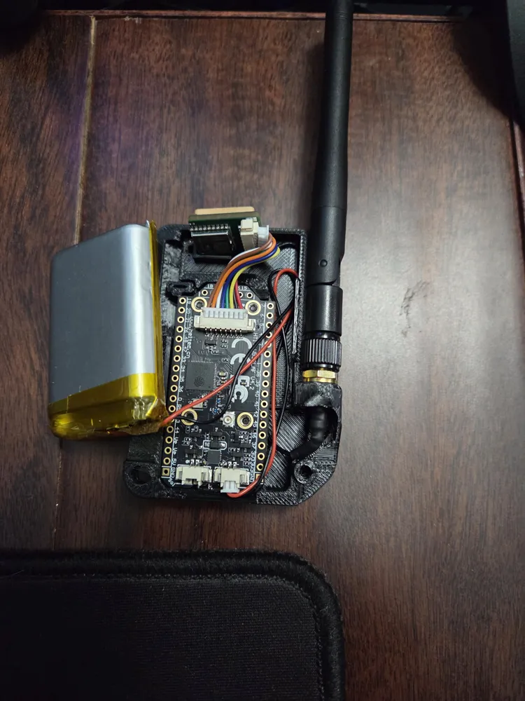 Heltec V3/V4 case w GPS, belt clip, 2200mh battery - Free 3D Print ...