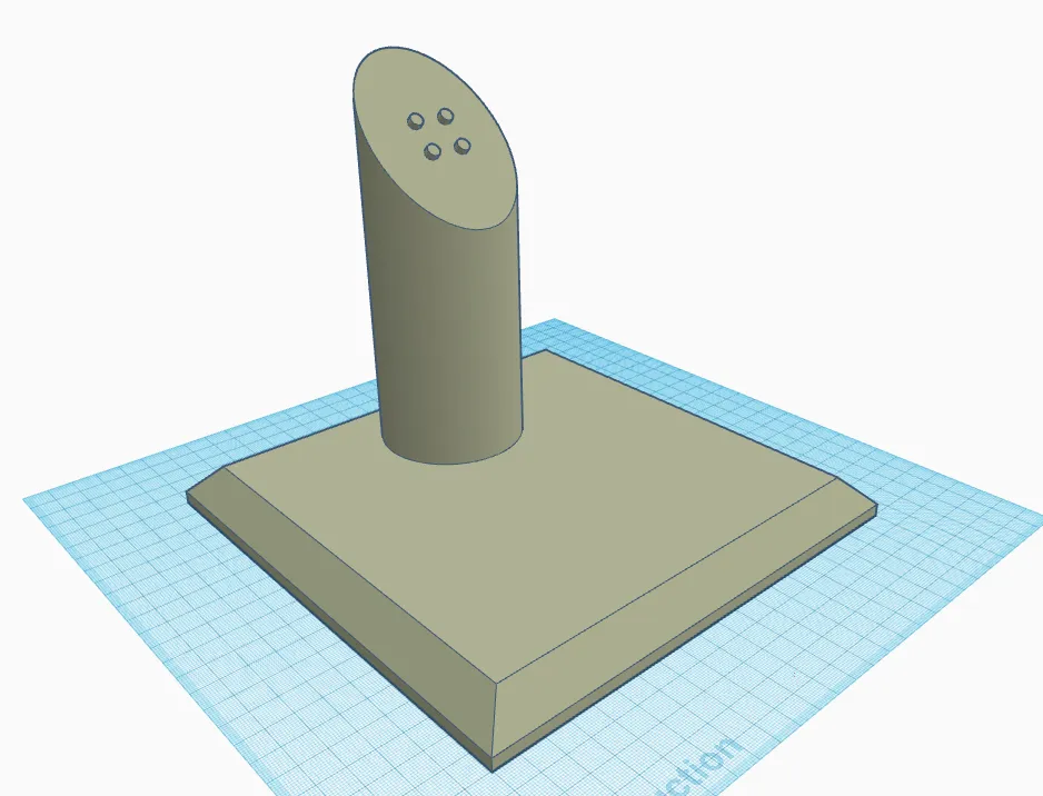 Stand for Lego Millennium Falcon 75257 with support moved to the rear ...