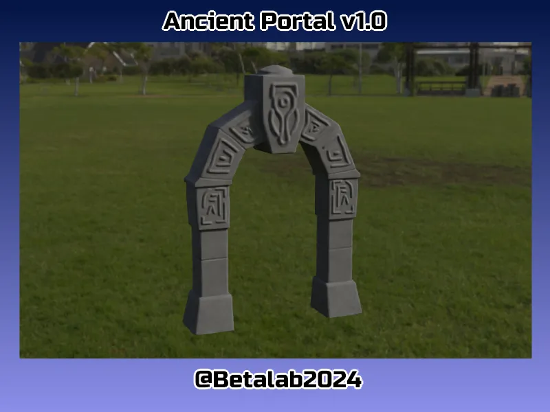 Ancient Portal v1.0 by Betalab3D - MakerWorld