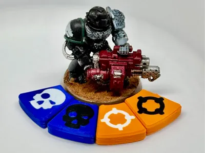 Kill Team 2024 3rd Edition Order Activation Tokens by iglord MakerWorld ...