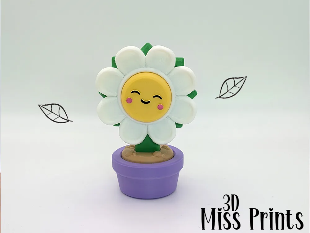 Happy Flower Gifts - Free 3D Print Model - MakerWorld