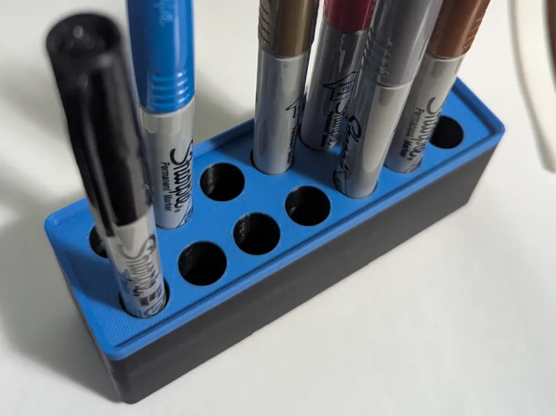 Gridfinity Sharpie Holder Vertical 14 pack by SirEgole MakerWorld ...