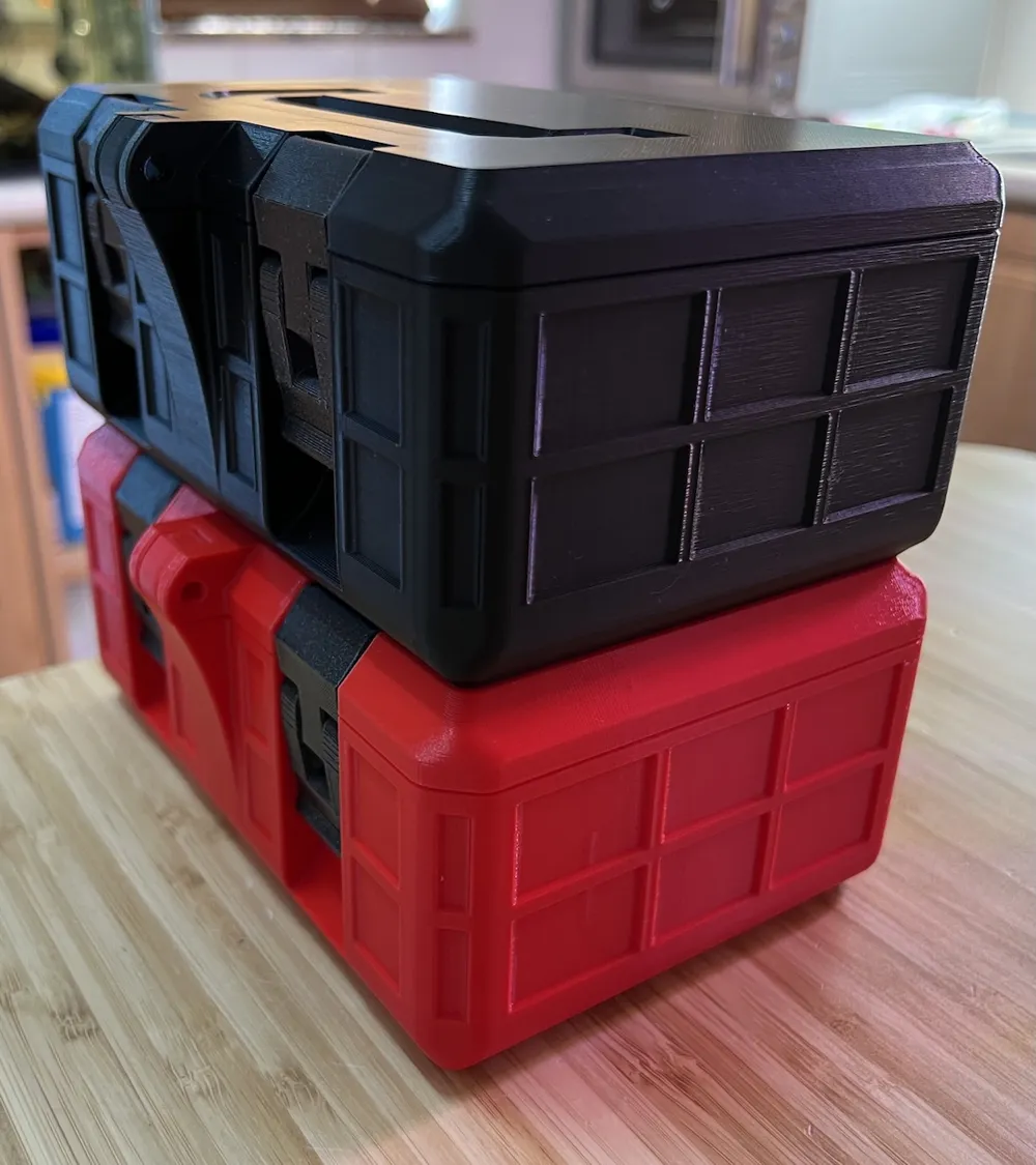 Cash Box Lockable Tamperproof Hinges And Latches by muddymaker ...