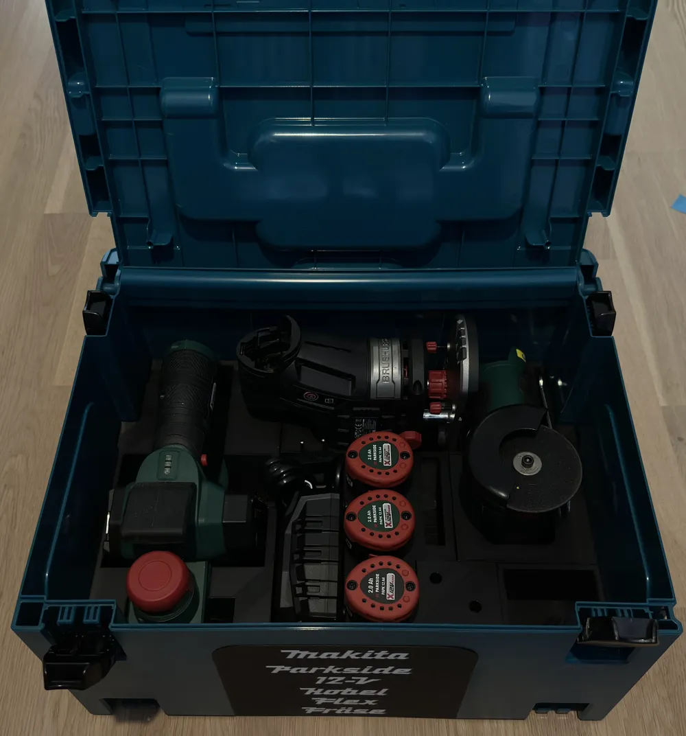 MakPac Insert for Parkside 12V by GTN-Design MakerWorld: Download Free ...