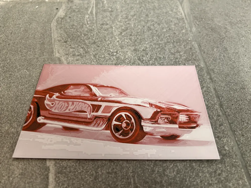 Hotwheels Hueforge Car in 3 Colors by FBOrg@­DE-GG - MakerWorld