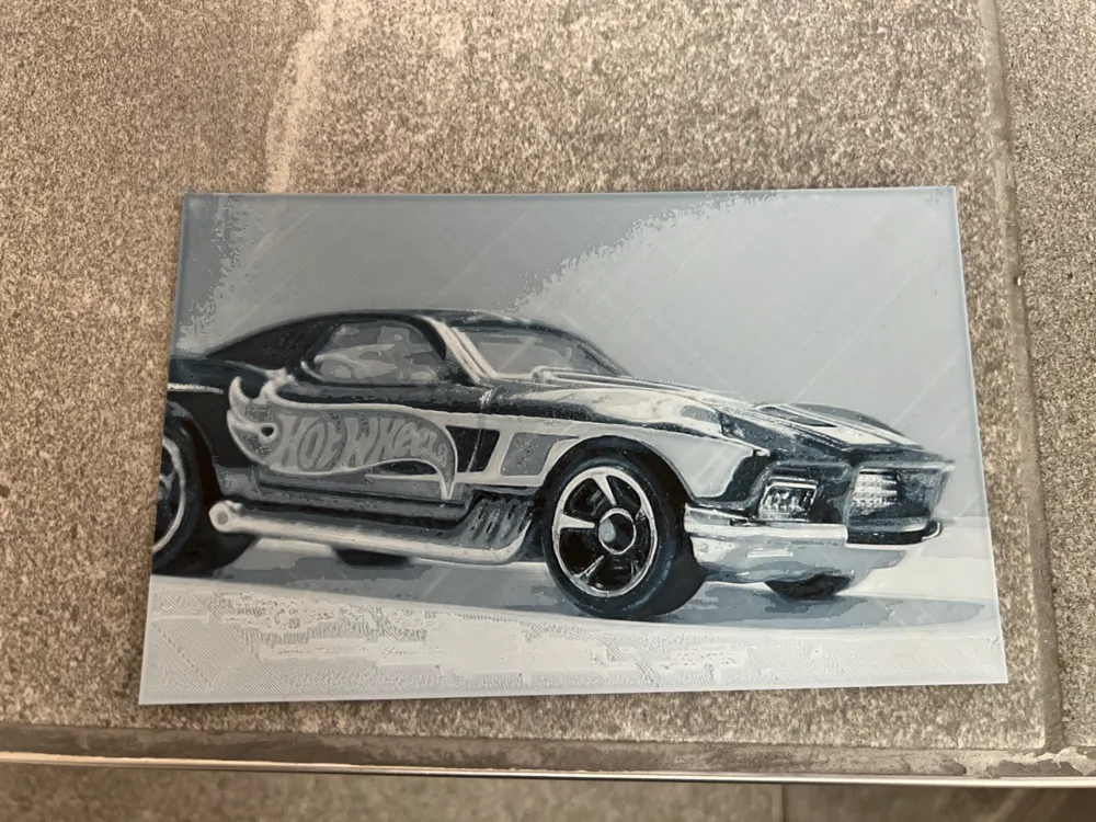 Hotwheels Hueforge Car in 3 Colors by FBOrg@­DE-GG - MakerWorld