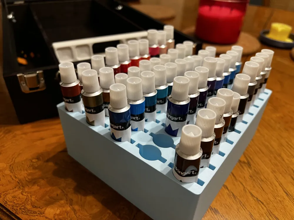 Paint Tube Holder and Paint Palettes by ADay - MakerWorld