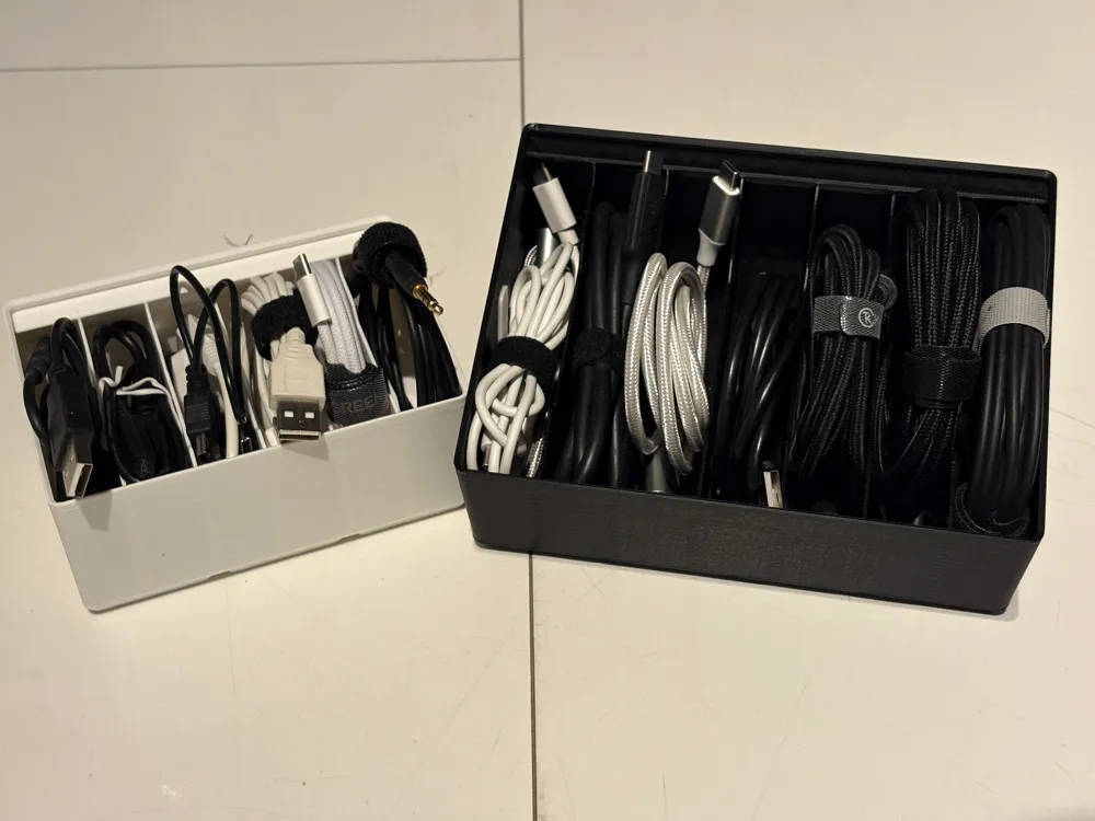 Gridfinity Cable Organisers - Two Sizes by niydarx MakerWorld: Download ...