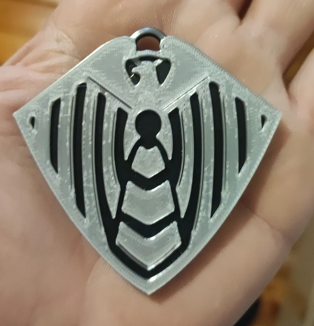 Soldier Boy Shield Keychain - The Boys - Free 3D Print Model - MakerWorld