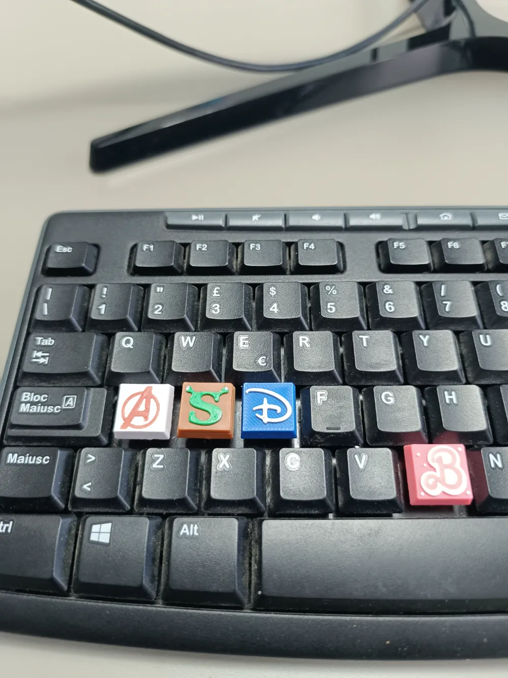 KeyCap Letter D (Disney) by mld.3d.italia - MakerWorld