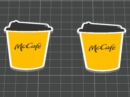 McCafé McDonald's Coffee Cup by BeinionCR - MakerWorld