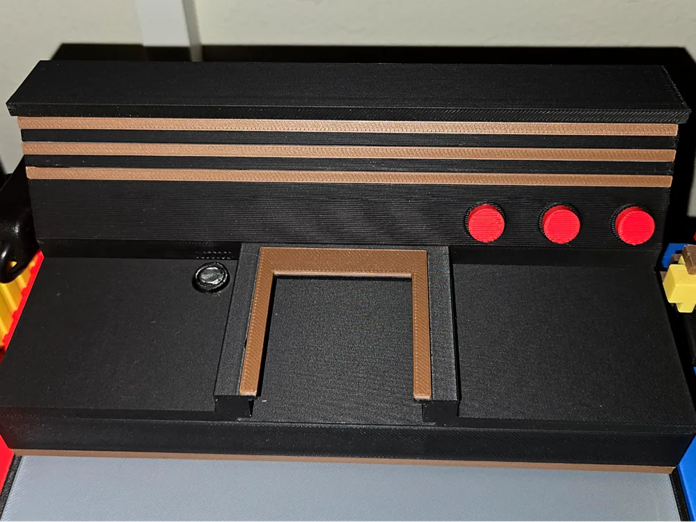 Zaparoo NFC Reader - Atari-homage version v20 by psybertech MakerWorld: Download Free 3D Models