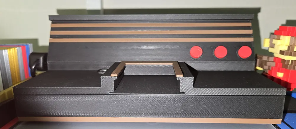 Zaparoo NFC Reader - Atari-homage version v20 by psybertech MakerWorld: Download Free 3D Models