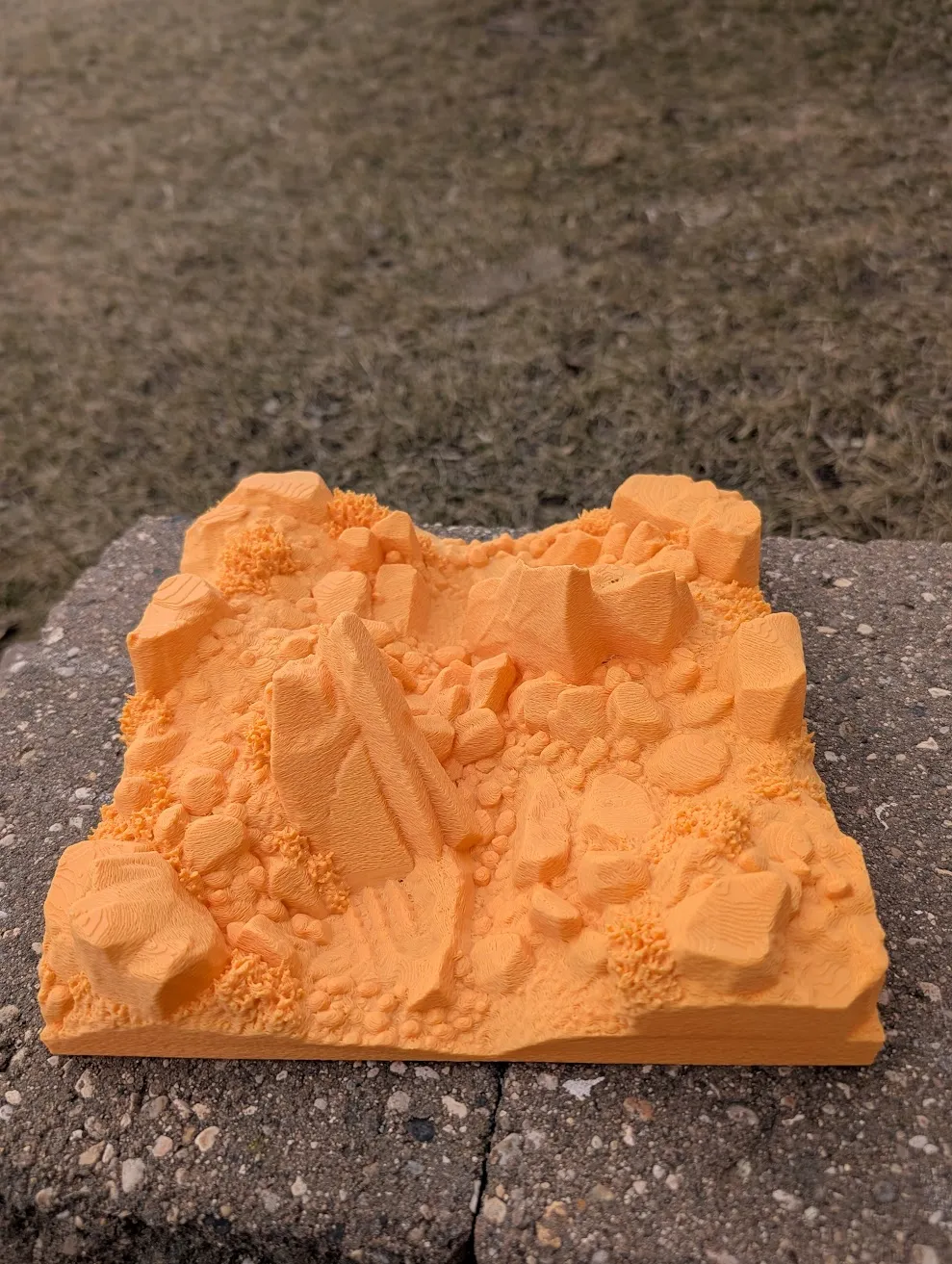 RC Rock Crawling Terrain Tile Boulder Course - Free 3D Print Model ...