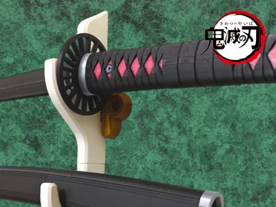 [FullBlade]Demon slayer Sword Tanjiro(A1mini ver.) by hwch19 - MakerWorld