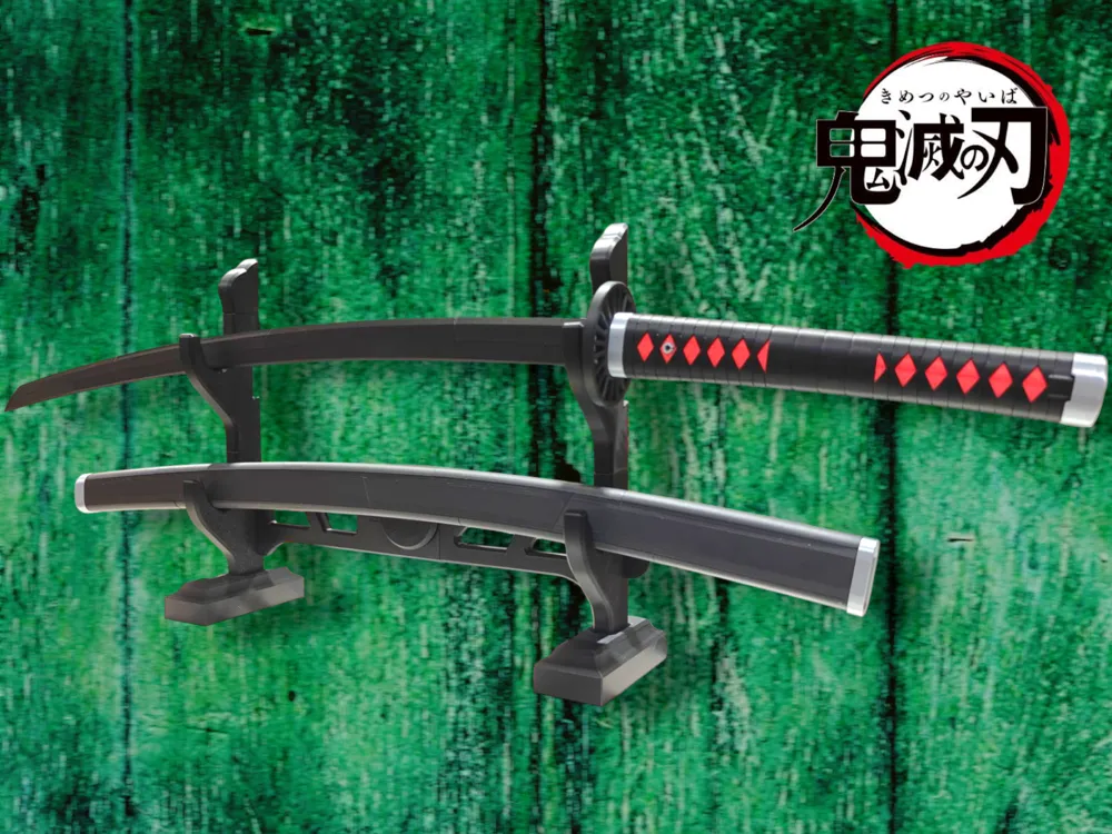 [FullBlade]Demon slayer Sword Tanjiro(A1mini ver.) - Free 3D Print ...