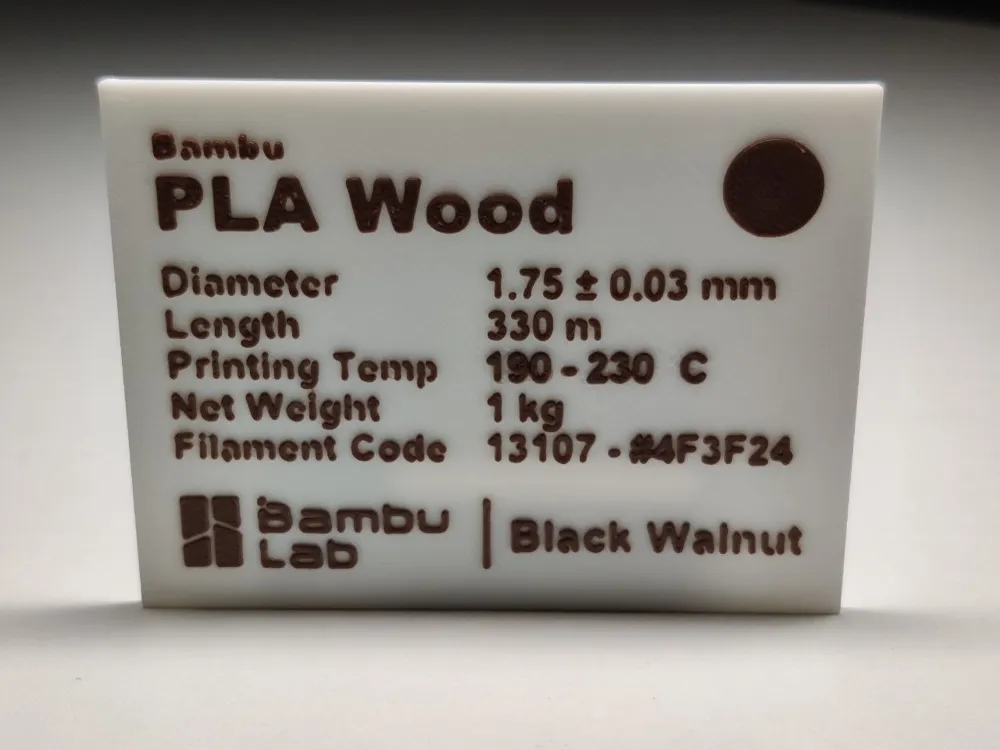 Bambu Lab Box Label by DWK MakerWorld: Download Free 3D Models