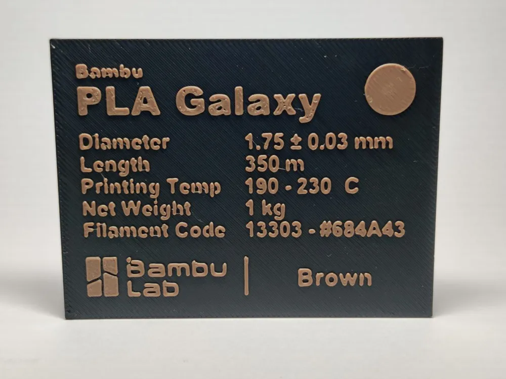 Bambu Lab Box Label by DWK MakerWorld: Download Free 3D Models