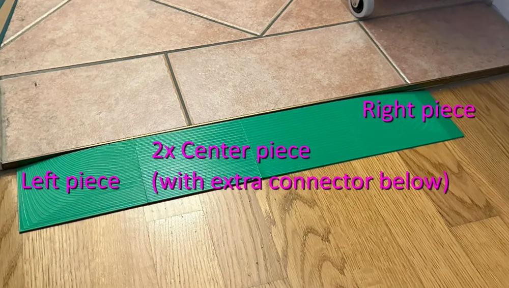 Robot Vacuum Ramp (extendable) by fadenb - MakerWorld