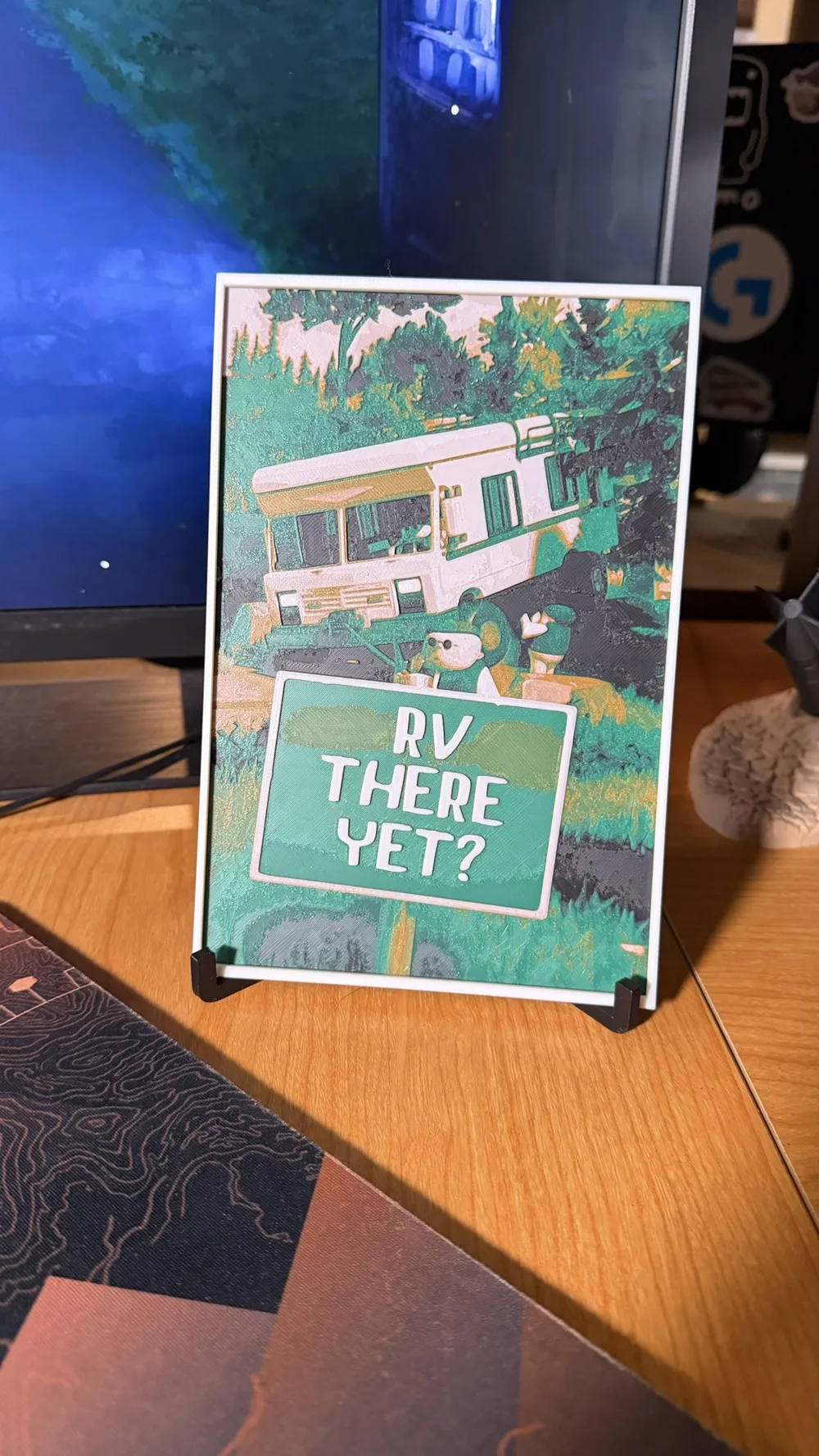 RV There Yet? (2025) - HueForge - Free 3D Print Model - MakerWorld