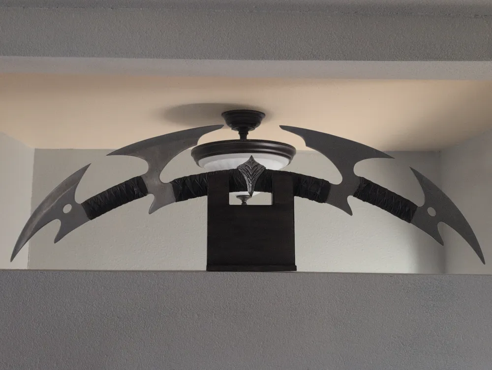 Reverse Bat'leth Sword Stand by dapperhippo MakerWorld: Download Free ...