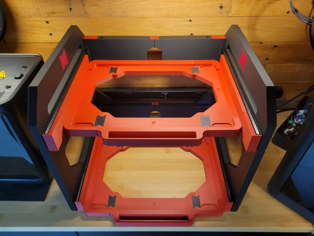 Dual AMS Sliding Rack - Bowtie Assembly by Will MakerWorld: Download ...