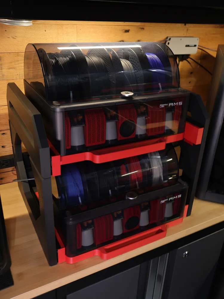 Dual AMS Sliding Rack - Bowtie Assembly by Will MakerWorld: Download ...