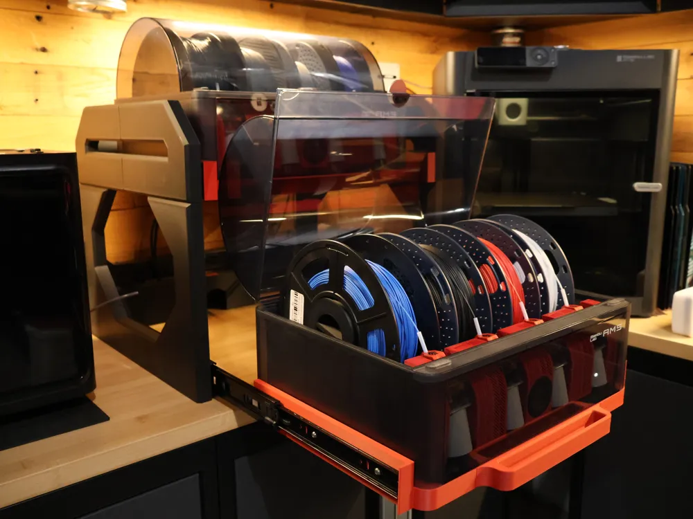 Dual AMS Sliding Rack - Bowtie Assembly by Will MakerWorld: Download ...