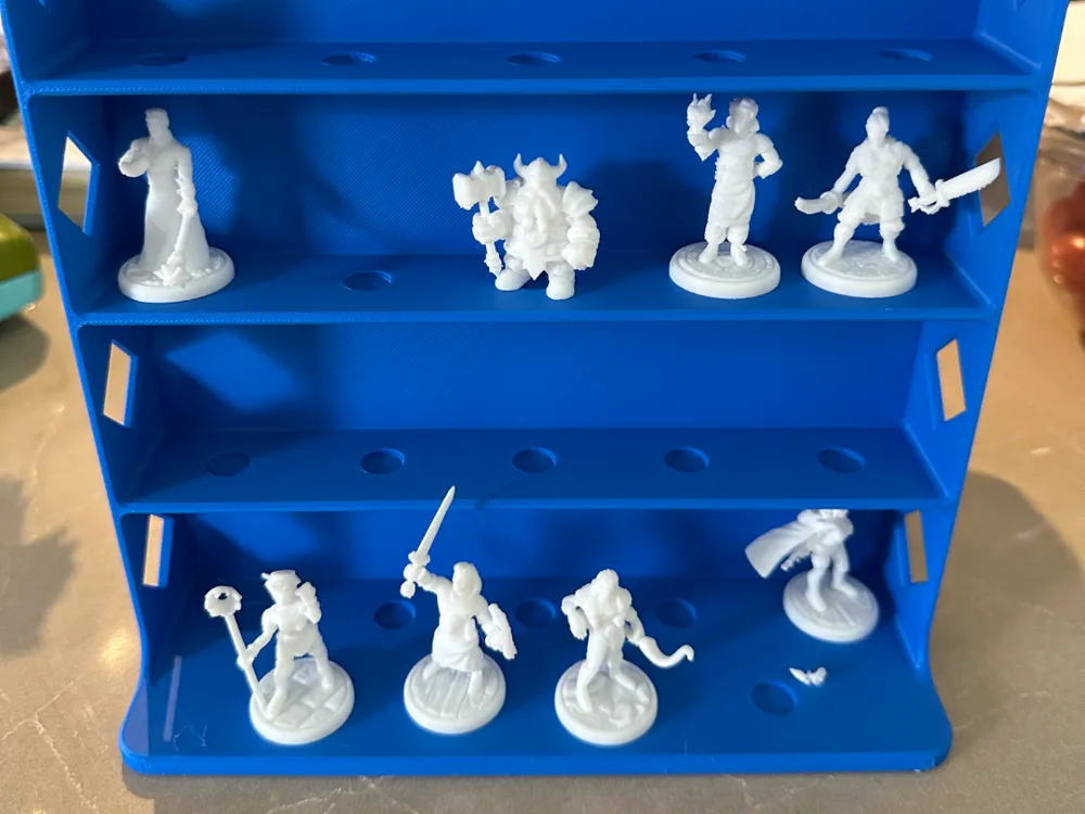 DnD Figure Rack by Oakridge Turner MakerWorld: Download Free 3D Models