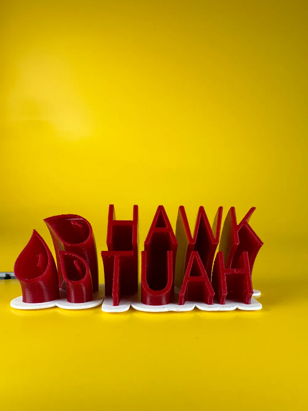 Hawk Tuah Sweeping Name Plate Remixed by shantanugoel - MakerWorld