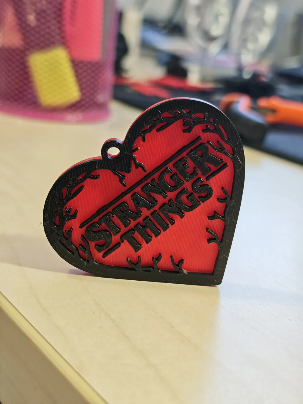 Stranger Things Herz – Kostenloses 3D-Druckmodell – MakerWorld