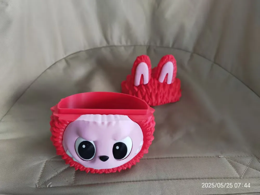 labubu storage box - rotating eyes by 红酱坊-智造 MakerWorld: Download Free ...