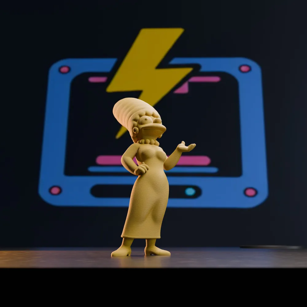 Marge Simpson by TheLightning MakerWorld: Download Free 3D Models