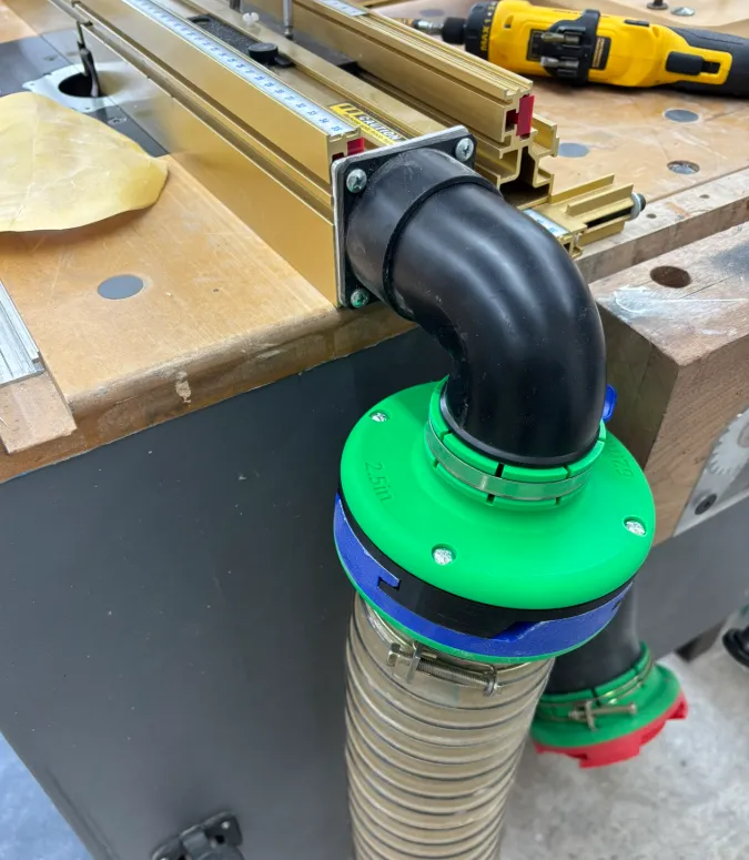 Modular Dust Collection - Adapter Plate [MDC] by KeKap MakerWorld ...