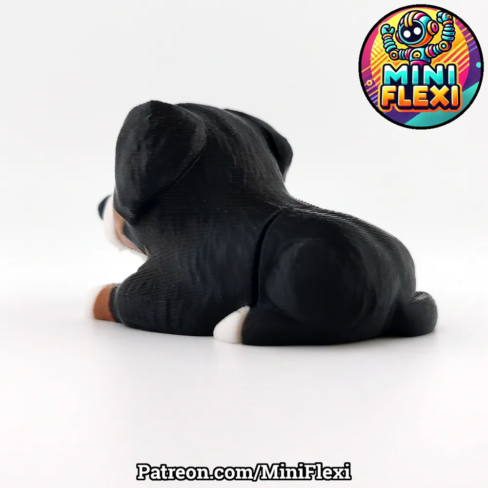 Flexi Bernese Mountain Dog Toy, Keychain & Magnet by Mini Flexi ...