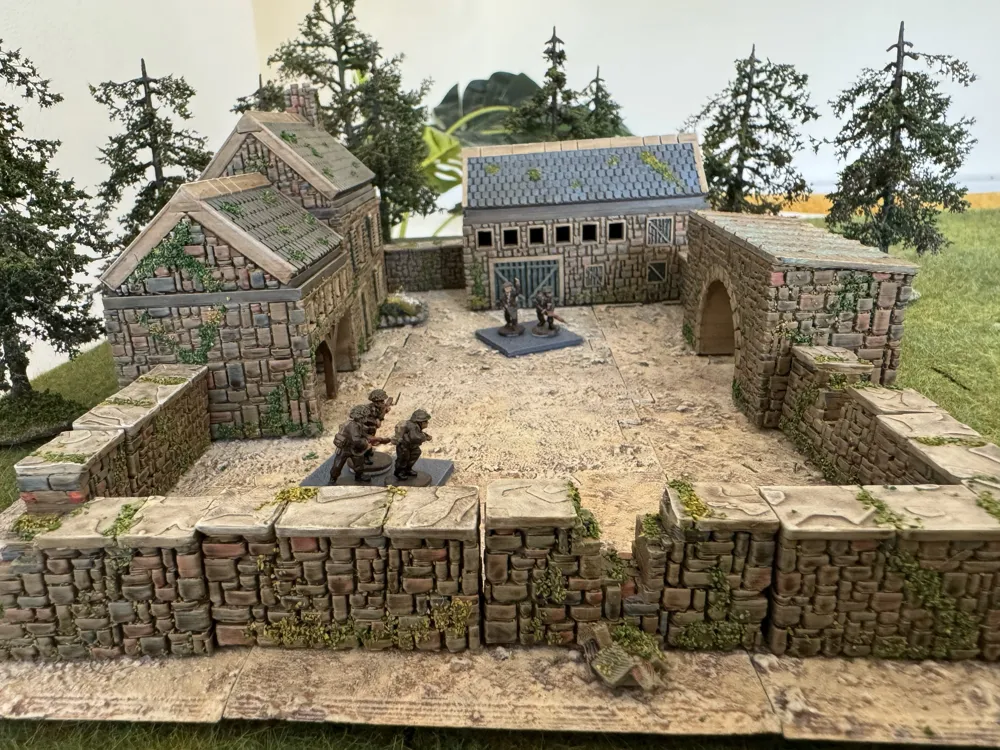 15mm Normandy Farmstead - Free 3D Print Model - MakerWorld